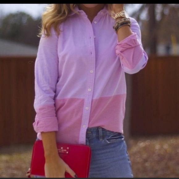 J. Crew | Tops | J Crew Bundle Colorblock Shirts | Poshmark